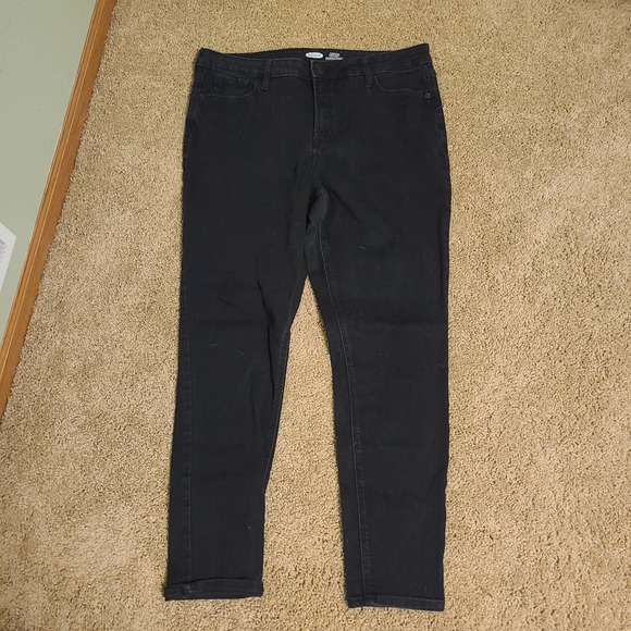 Old Navy | Jeans | 6 Old Navy Rockstar Super Skinny High Rise Black ...